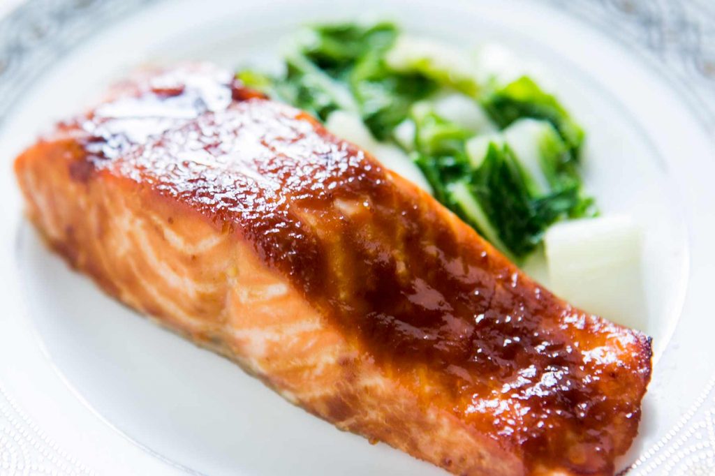 Recipe for Baked Salmon with Miso